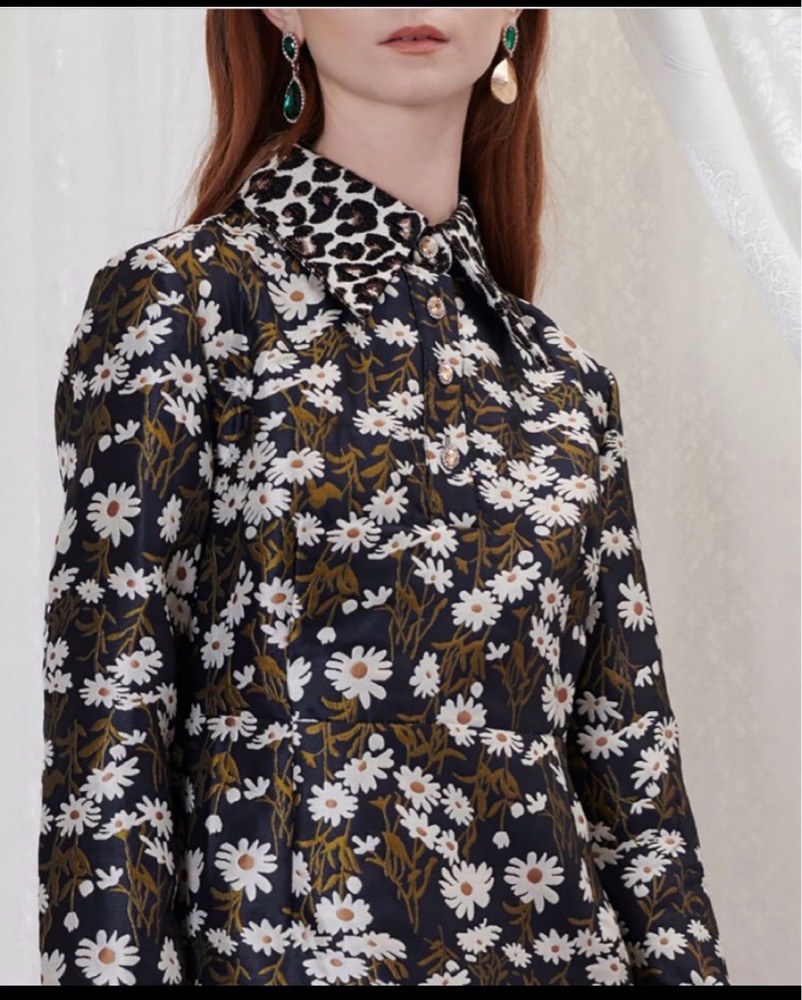 Sister Jane Mabel Long Sleeve Dress by Sister Jane Mabel - Pickle