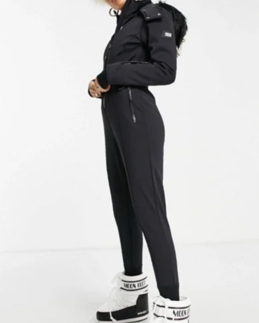 Black Ski Suit Asos - XS | Pickle