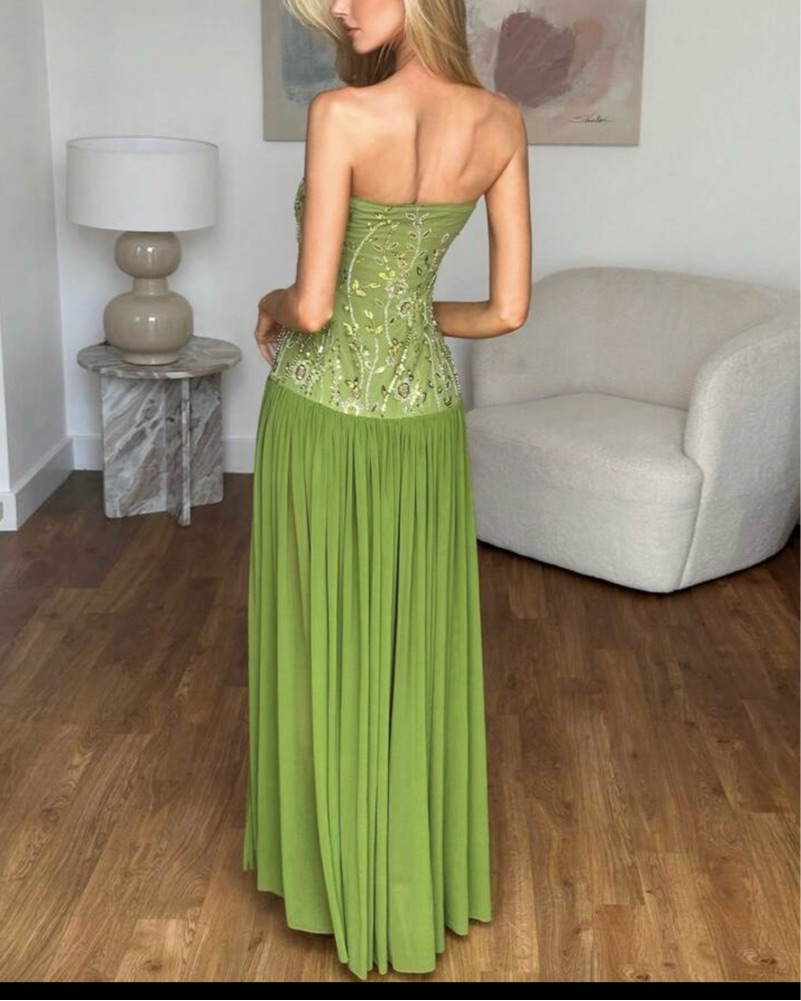 WEDDING GUEST GOWN by Vintage Sue Wong - Pickle