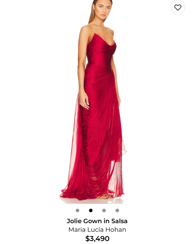 Maria Lucia Hohan Red Lace Dress Viral by Maria Lucia Hohan - Pickle